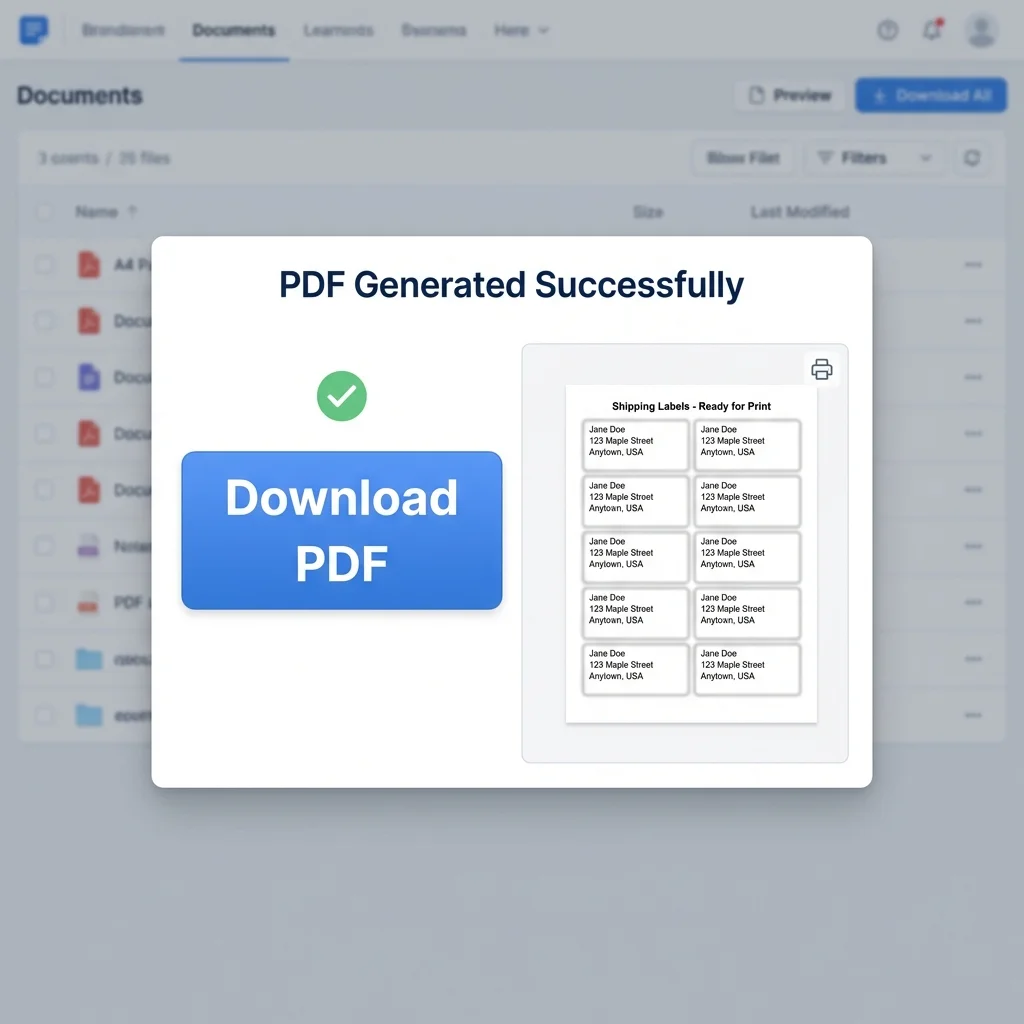 CSV to Labels - Batch Create Labels from CSV Files